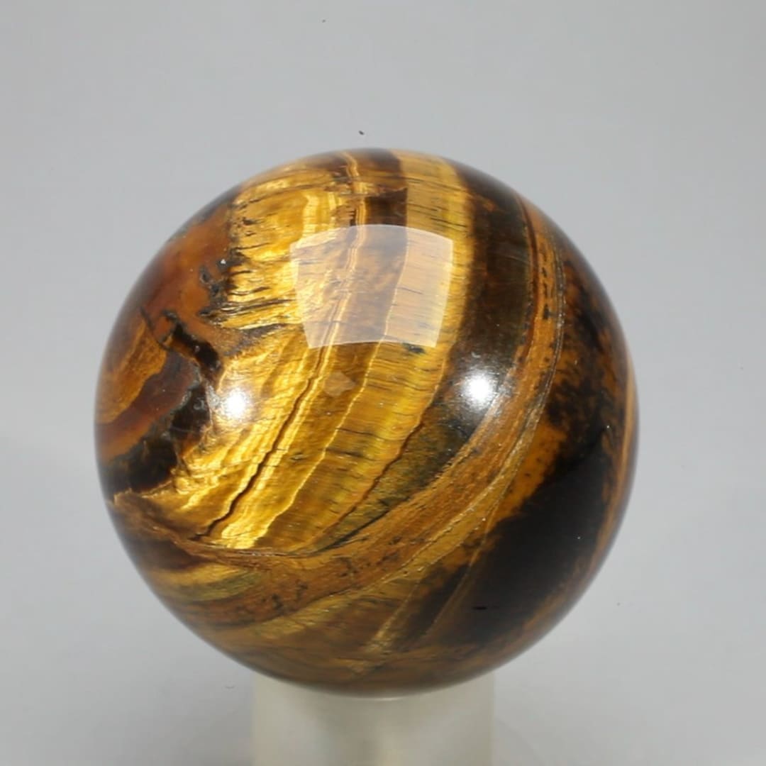 Tiger Eye Crystal Sphere 40mm SPH960 - Etsy