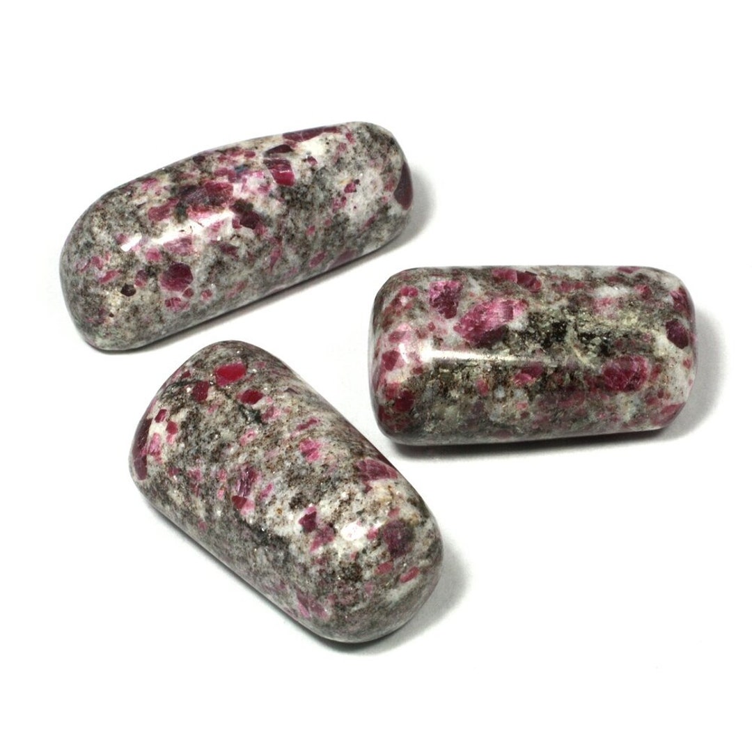 Ruby in Feldspar Tumble Stone | TRFS1 - Etsy