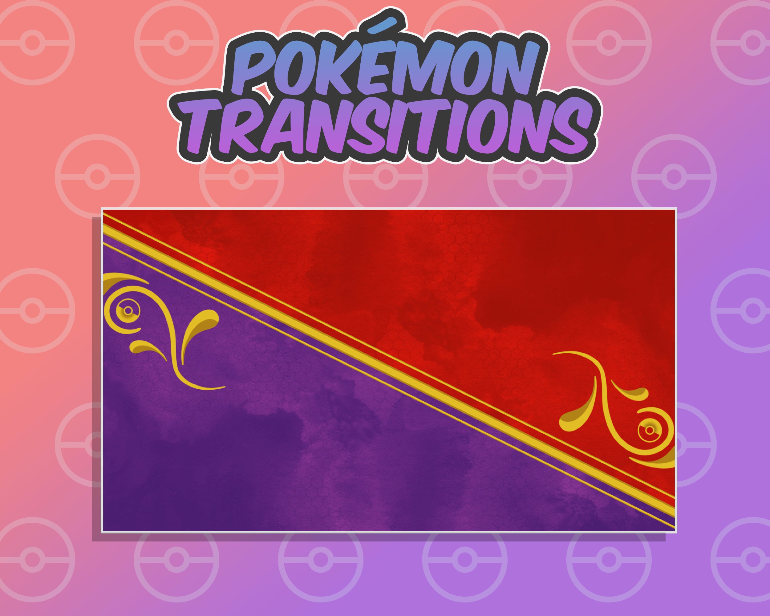 Twitch Stinger Transitions Pokémon Scarlet & Violet Scene Transition - Etsy