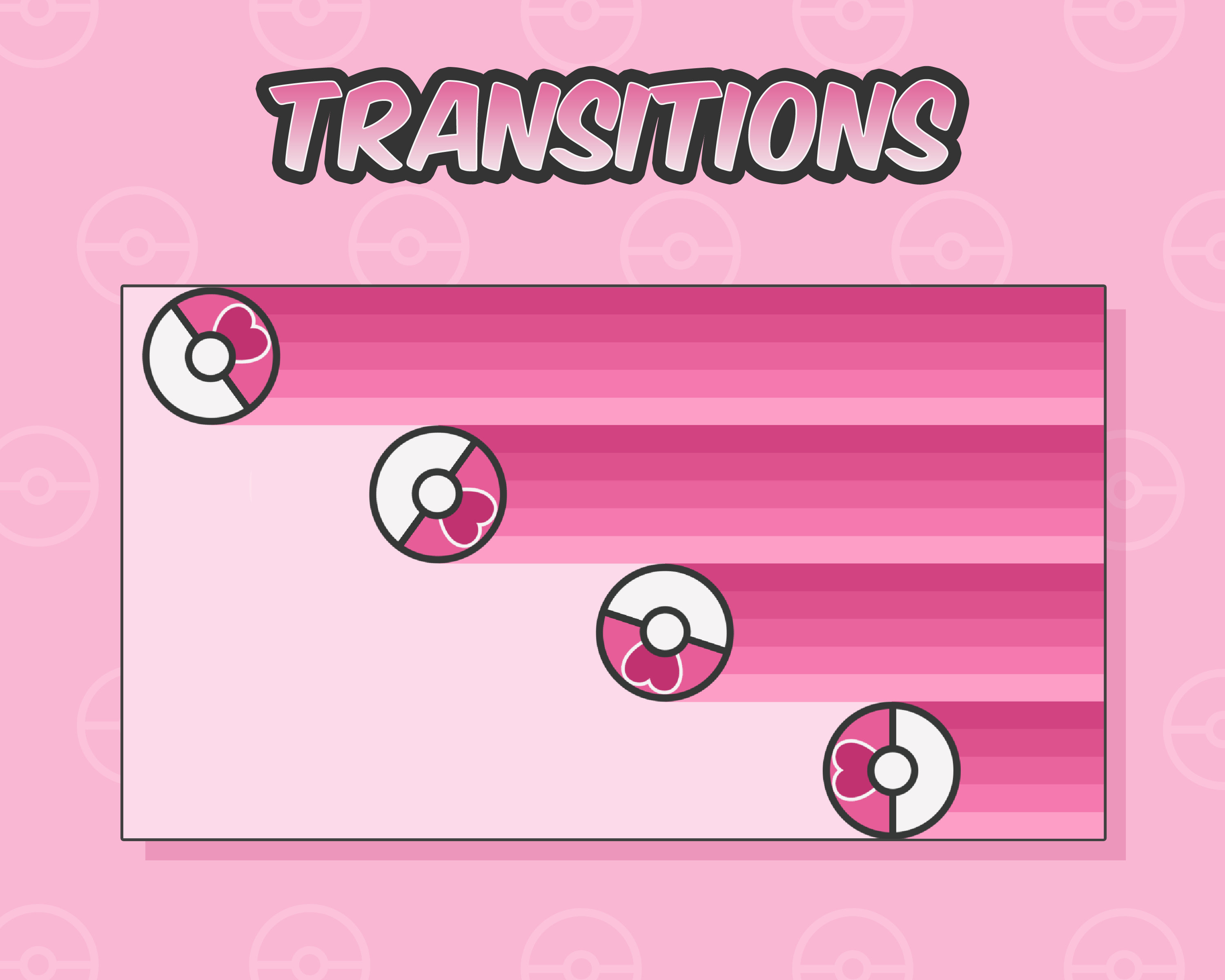 Art & Collectibles Drawing & Illustration Pokemon Poke Ball Twitch ...