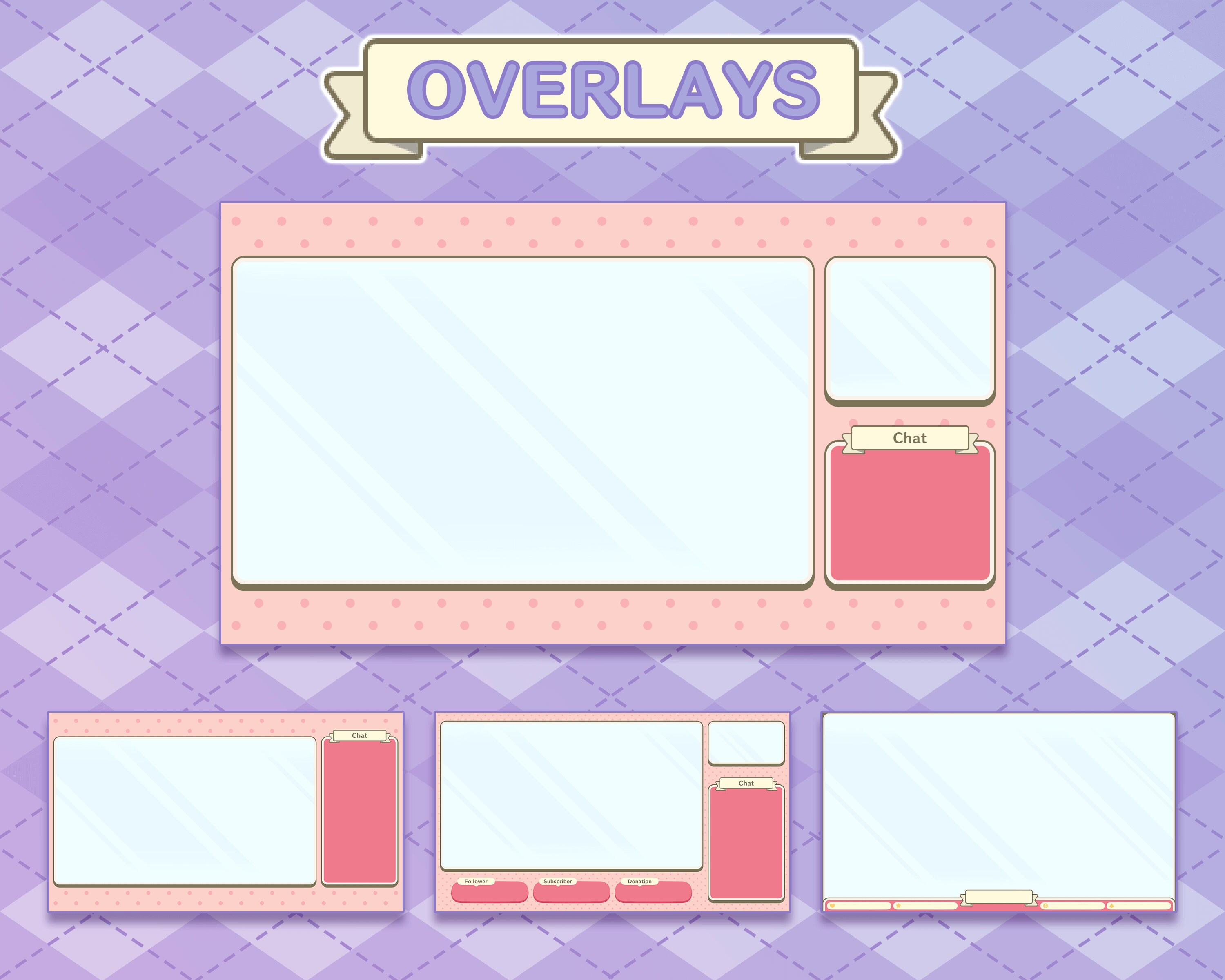 Twitch Overlay Package Animated Animal Crossing Cute Overlay - Etsy ...
