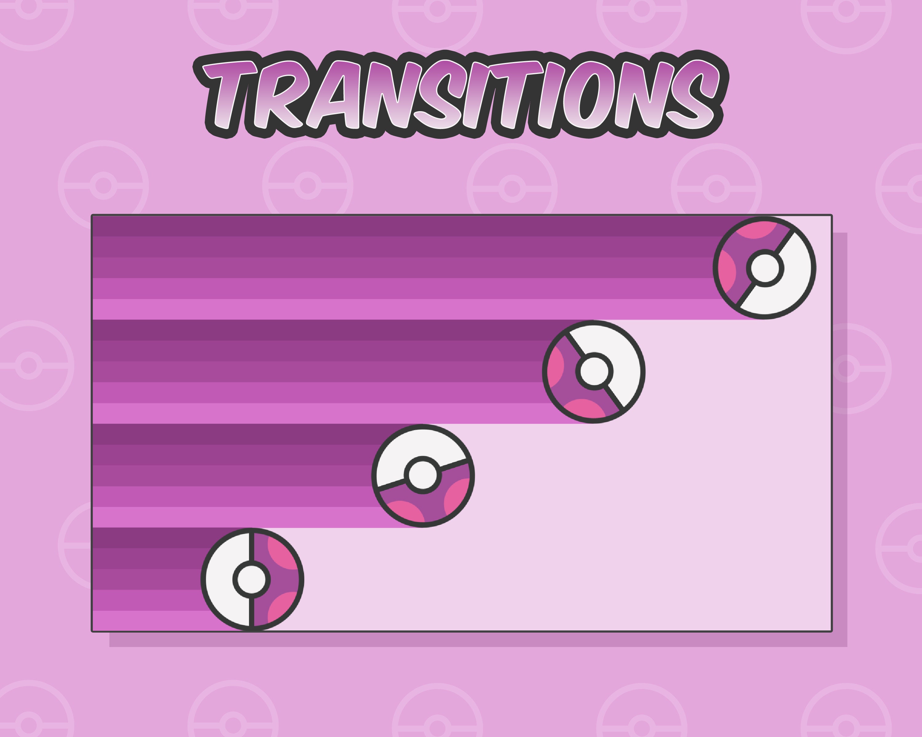 Art & Collectibles Drawing & Illustration Pokemon Poke Ball Twitch ...