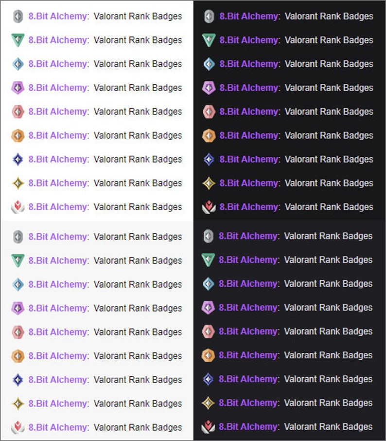 Twitch Sub Badges Emotes Bit Badges Cheer Badges Discord - Etsy