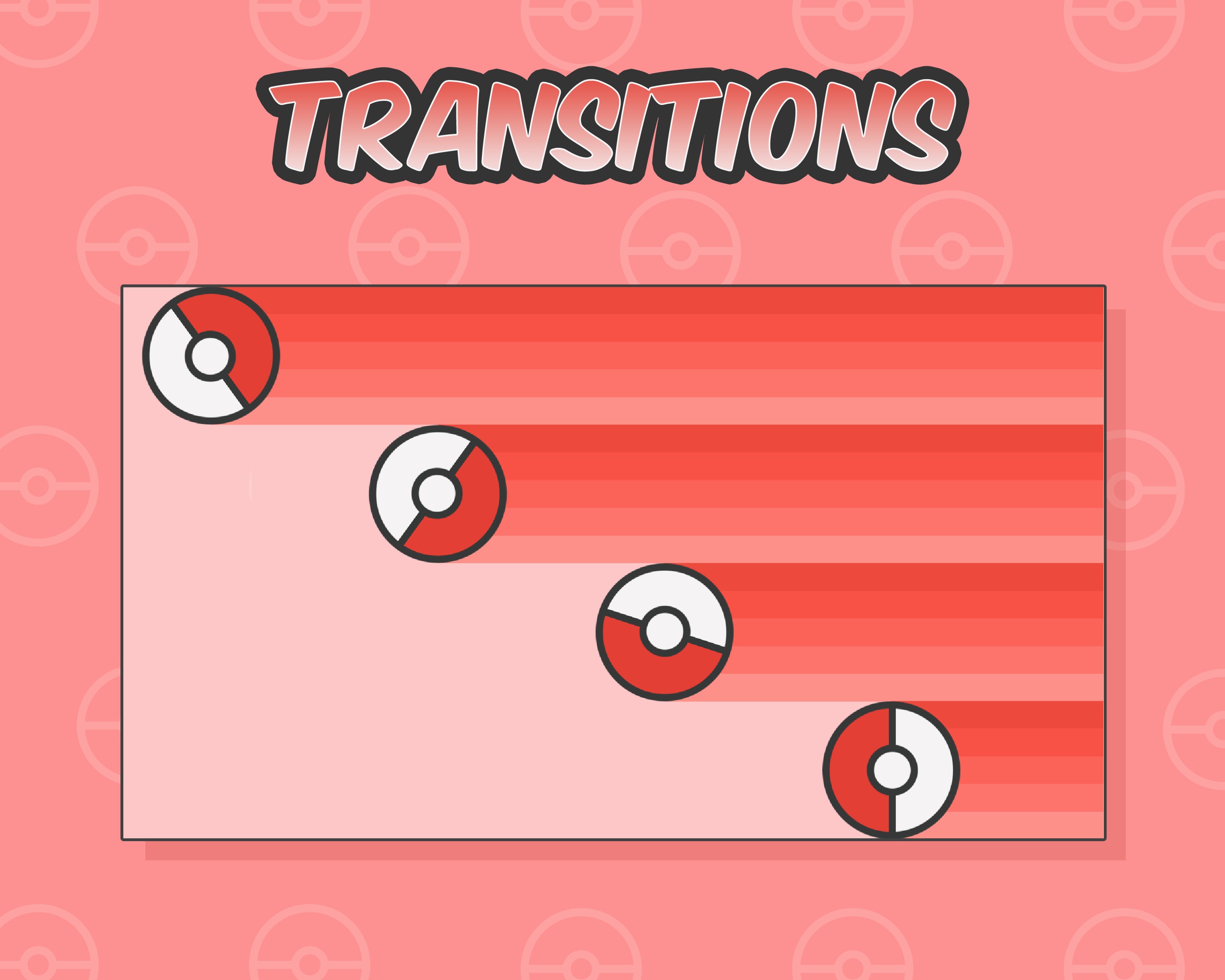 Twitch Stinger Transitions Pokémon Transition Poke Ball Scene - Etsy