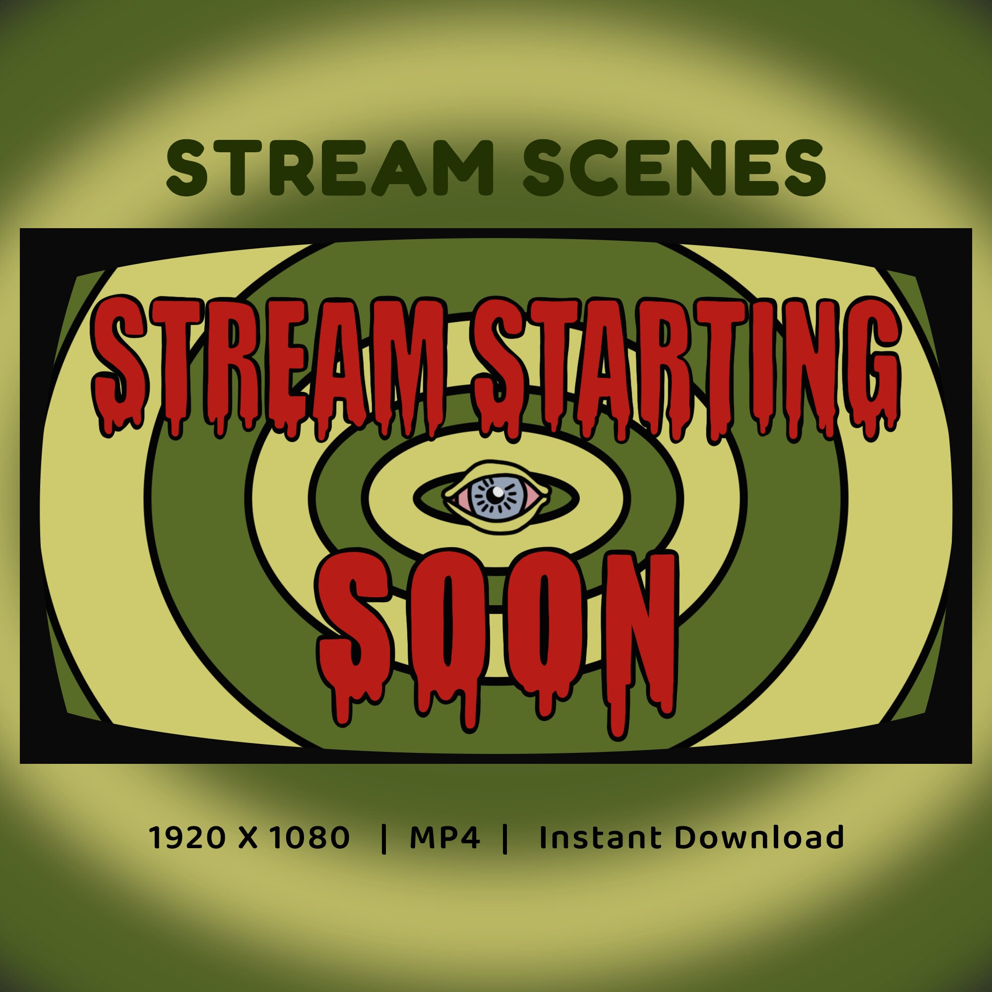 Animated Twitch Kick Stream Starting Scenes Classic 90's MTV Daria Sick ...
