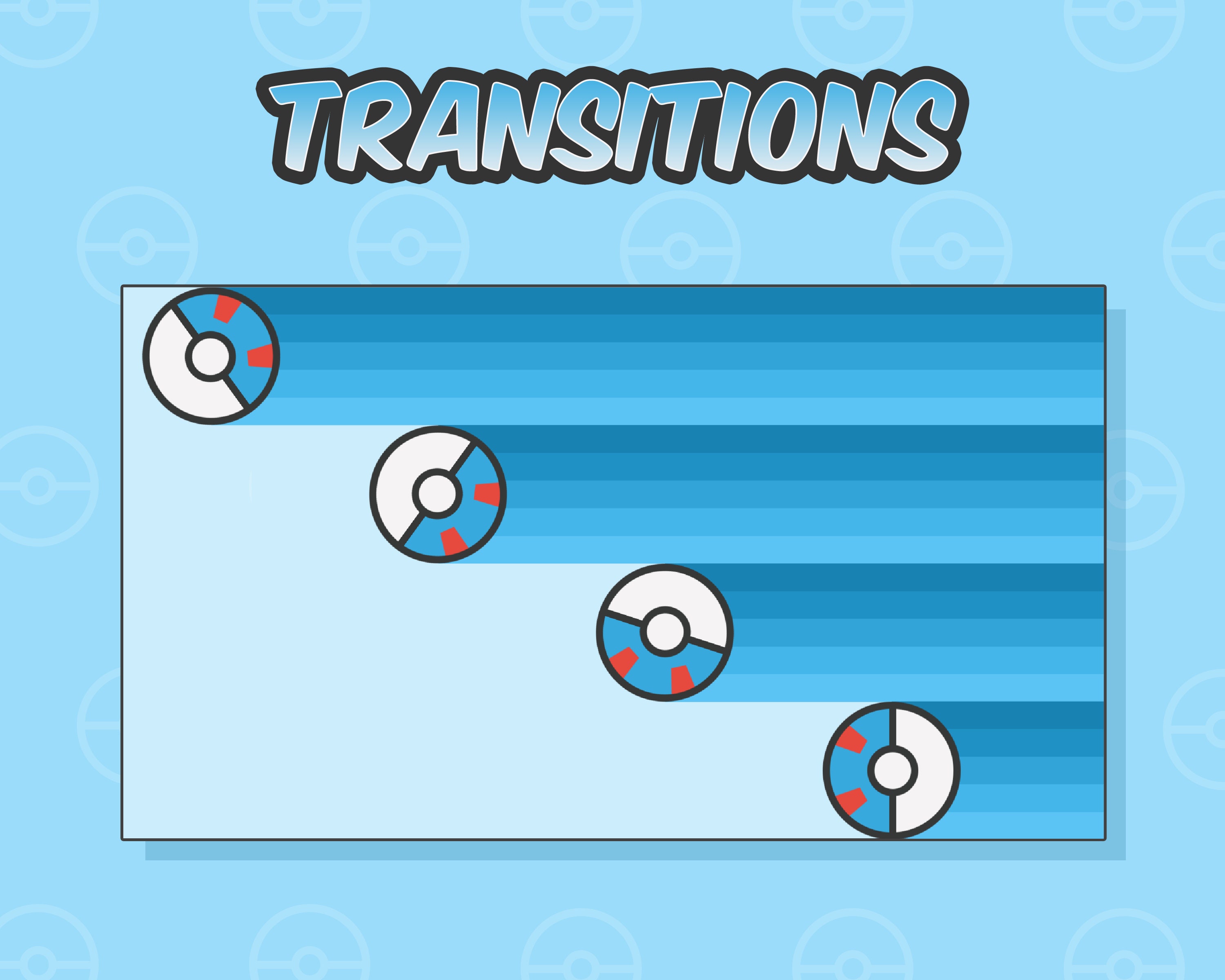 Twitch Stinger Transitions Pokémon Poke Ball Grate Ball Scene - Etsy