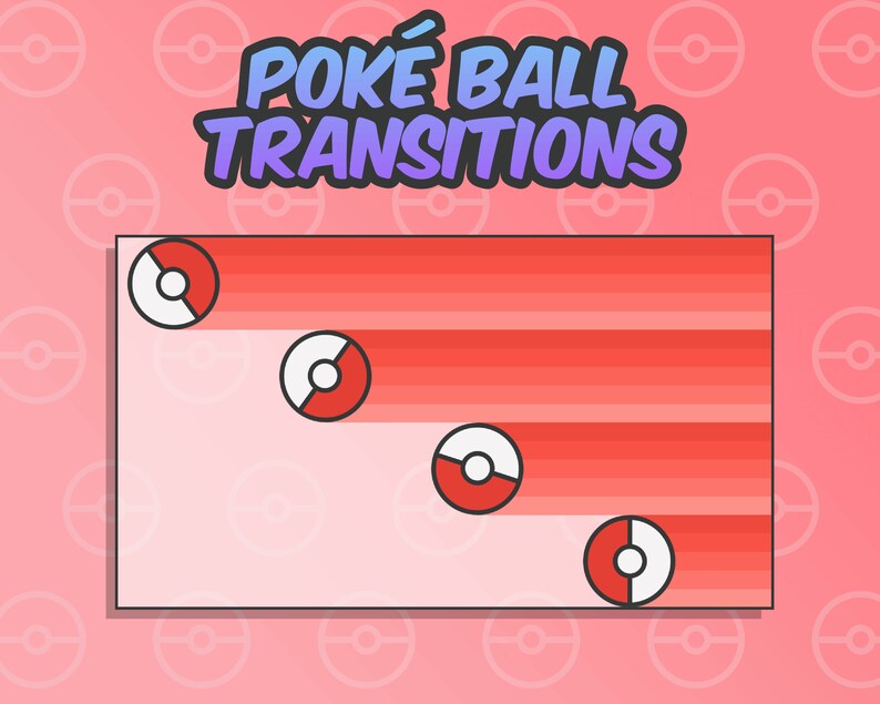 Twitch Stinger Transitions Pokémon Transition Poké Ball Scene ...