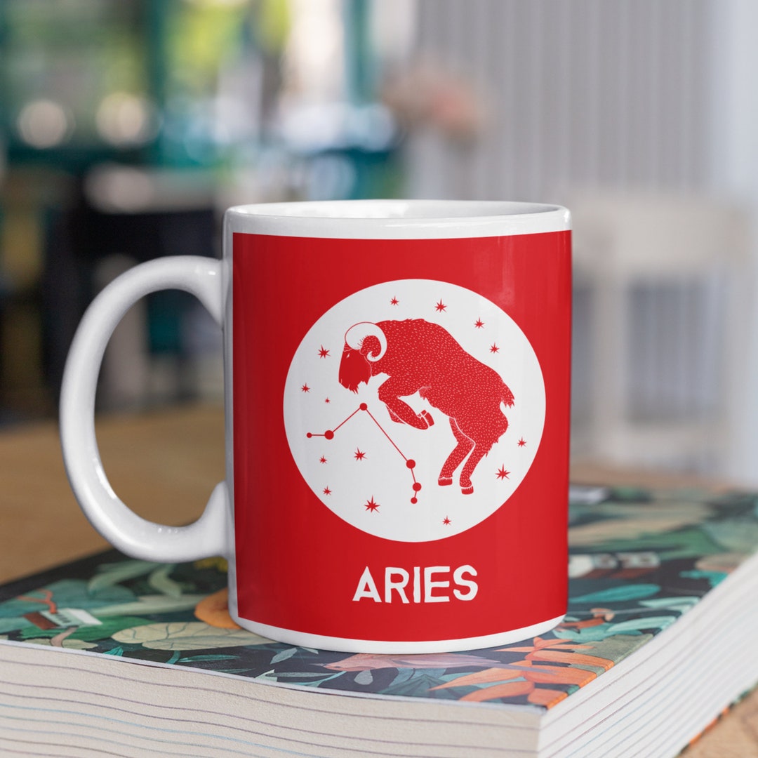 Aries Mug Aries Coffee Cup Aries Constellation Coffee Mug - Etsy