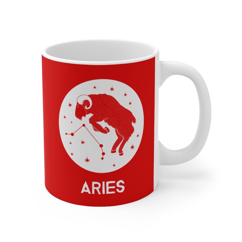 Aries Mug Aries Coffee Cup Aries Constellation Coffee Mug - Etsy