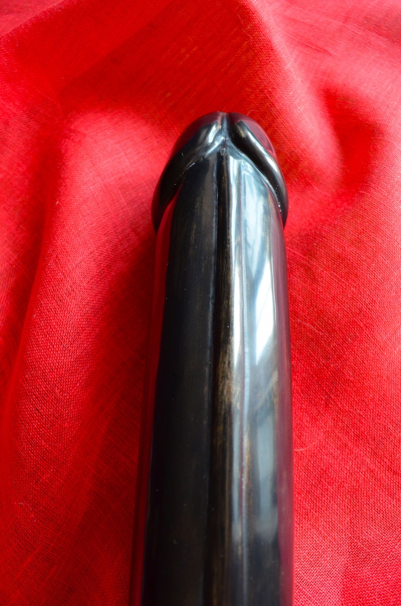 Huge Black Dildo Adult Sex Toy Large Wooden Dildo Black Etsy