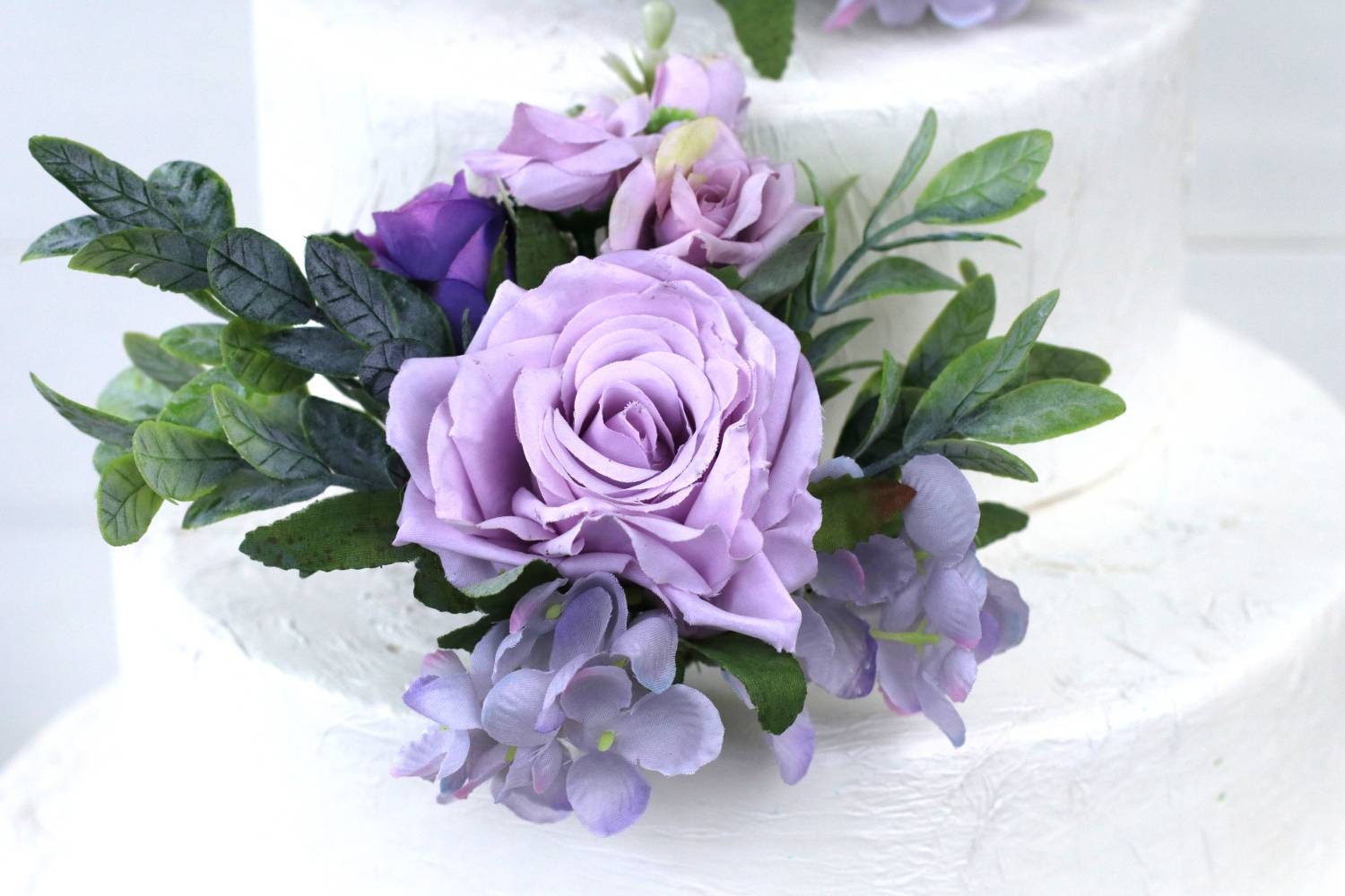 Lilac Wedding Cake Topper Purple Cake Topper Flower Cake Topper Lilac ...