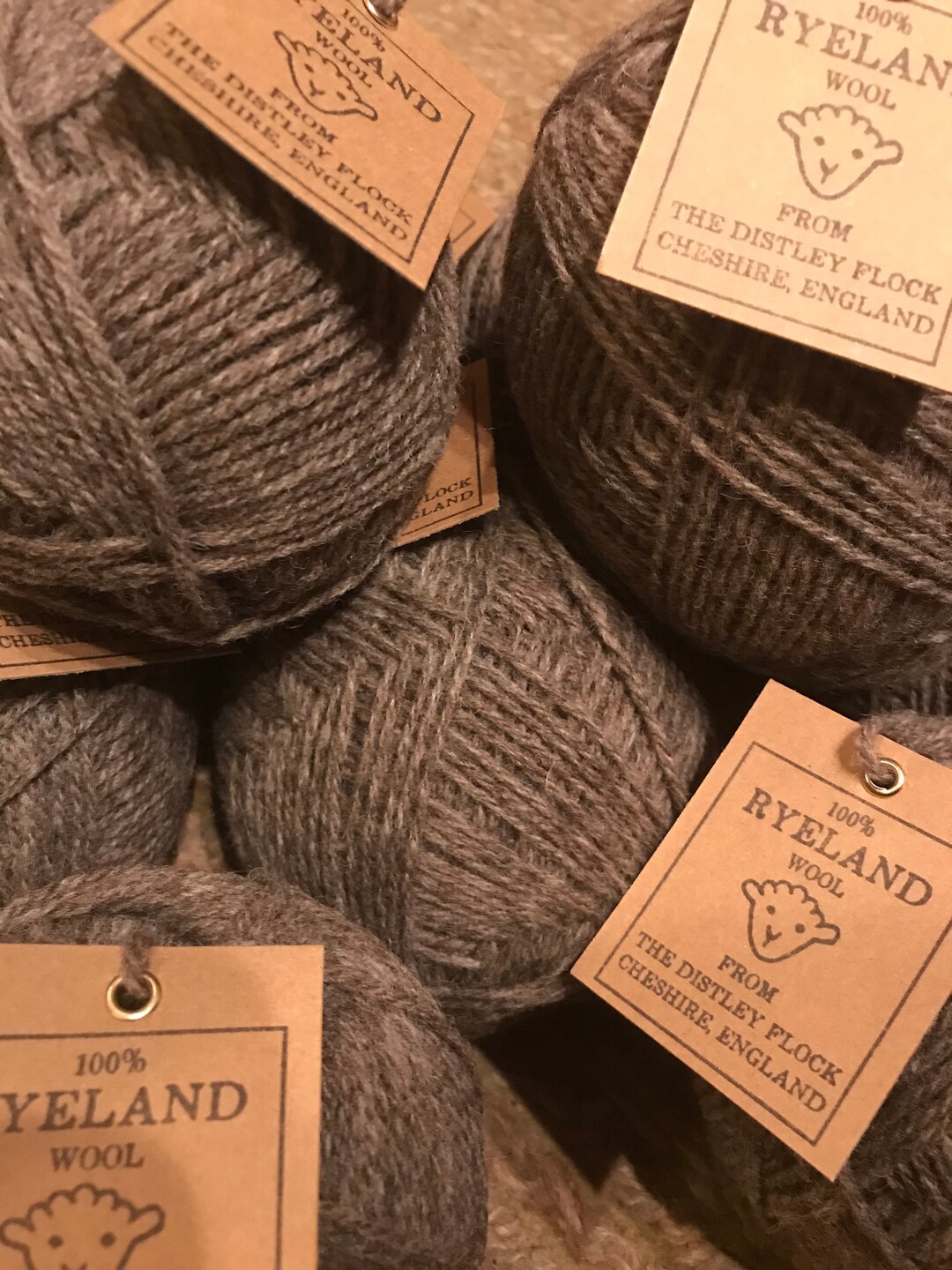 100% Natural Ryeland Wool 50g - Etsy UK