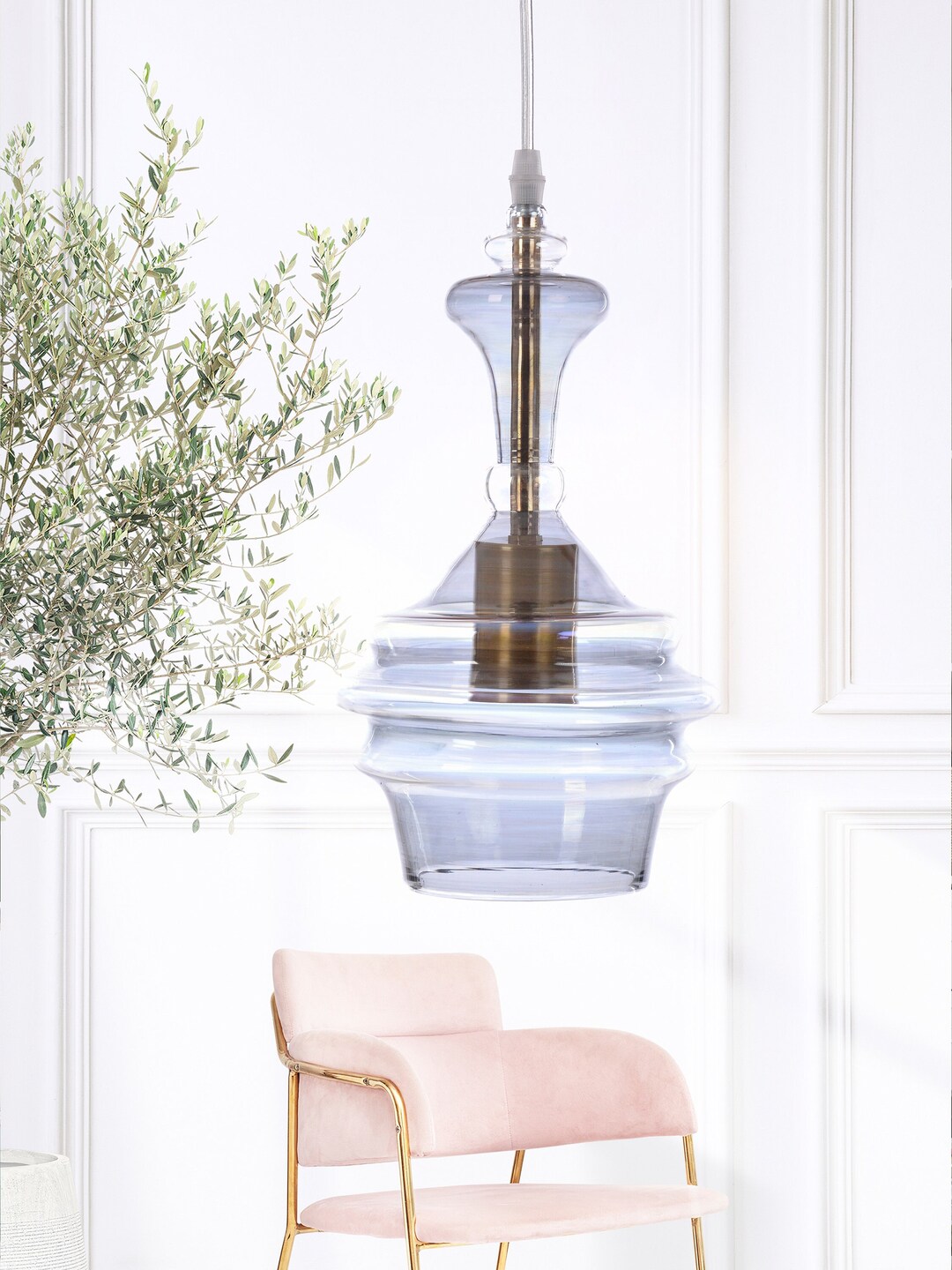 Glass Pendant Light Modern Pendant Lighting Handmade Pendant Lights ...