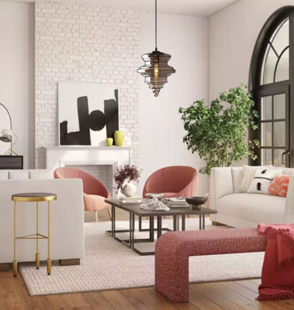 Handmade Light Fixture Art Glass Ceiling Light Dining Room - Etsy