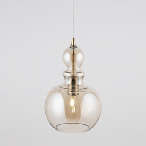 Glass Pendant Light Handmade Hanging Lamp Custom Pendant Light Hand ...