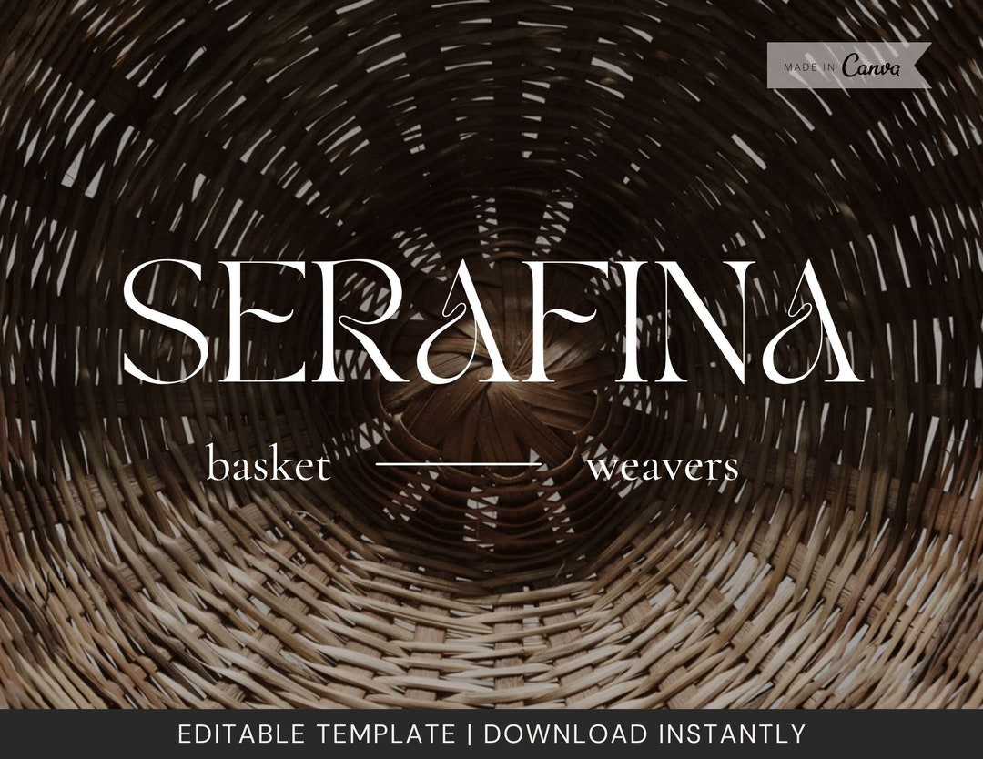 Handmade Logo Template | Editable Logo Design | Sustainable Business ...