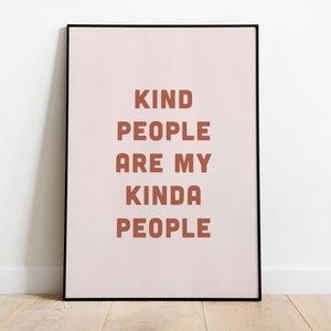 Digital Wall Art Print | Instant Download Art Print | Kindness Art ...