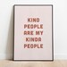 Digital Wall Art Print | Instant Download Art Print | Kindness Art ...