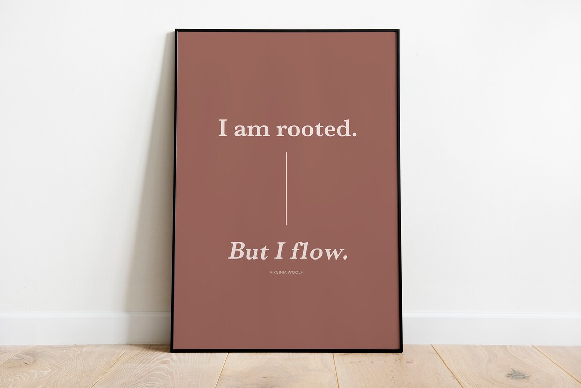 Digital Wall Art Print Instant Download Art Print Rooted Art Print ...