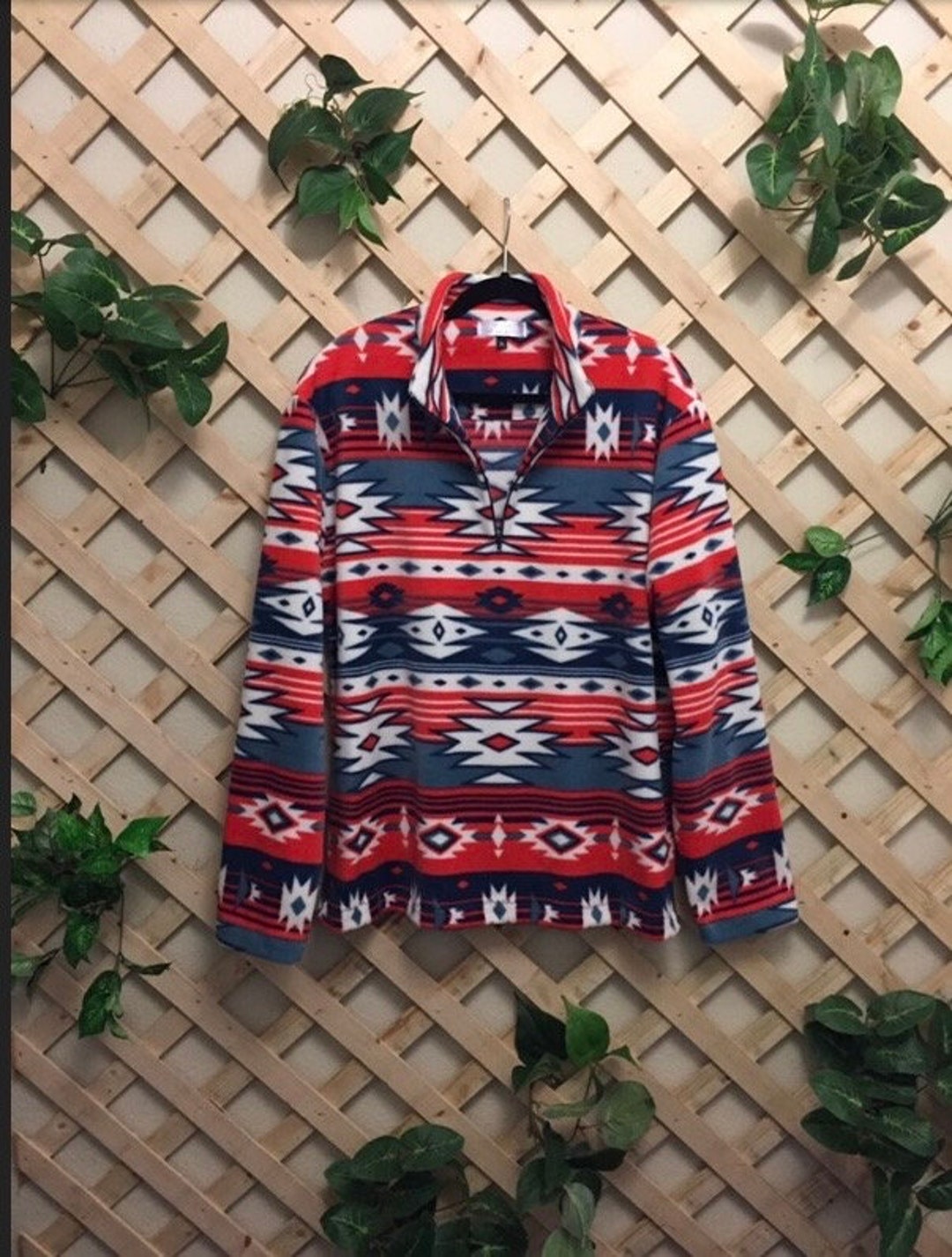 Southwest Fleece Pullover Unisex XL CB - Etsy