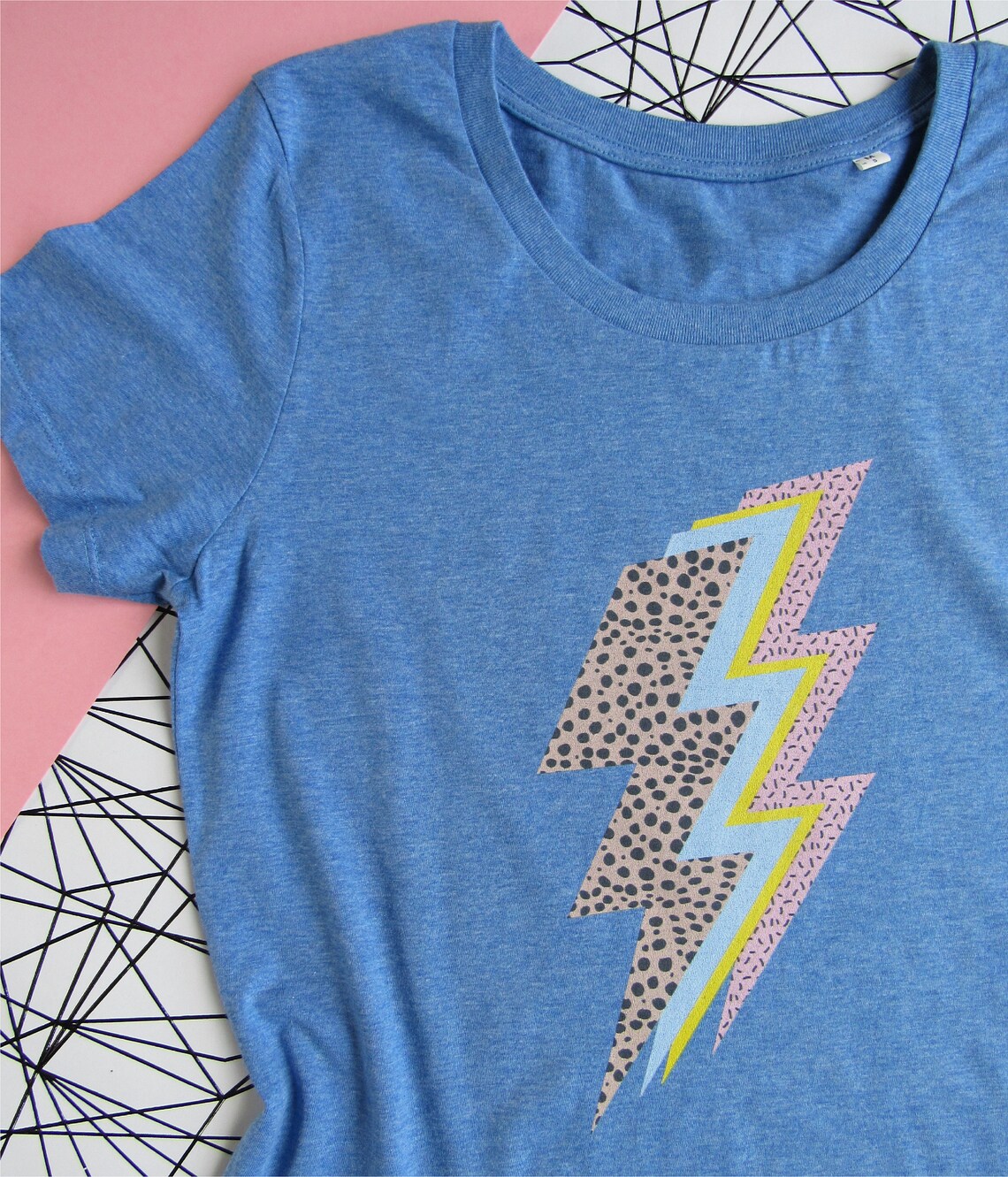 Womens Lightning bolt T shirt/ Custom made Lightning bolt | Etsy