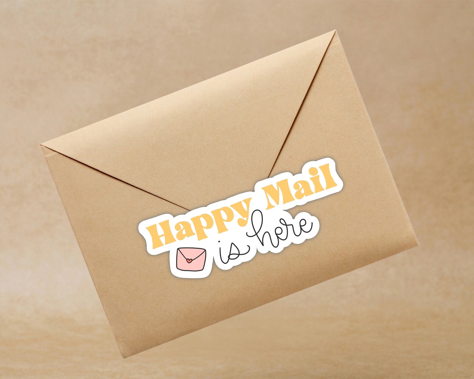 HAPPY MAIL Digital Sticker Shop Small Png Cricut Stickers | Etsy