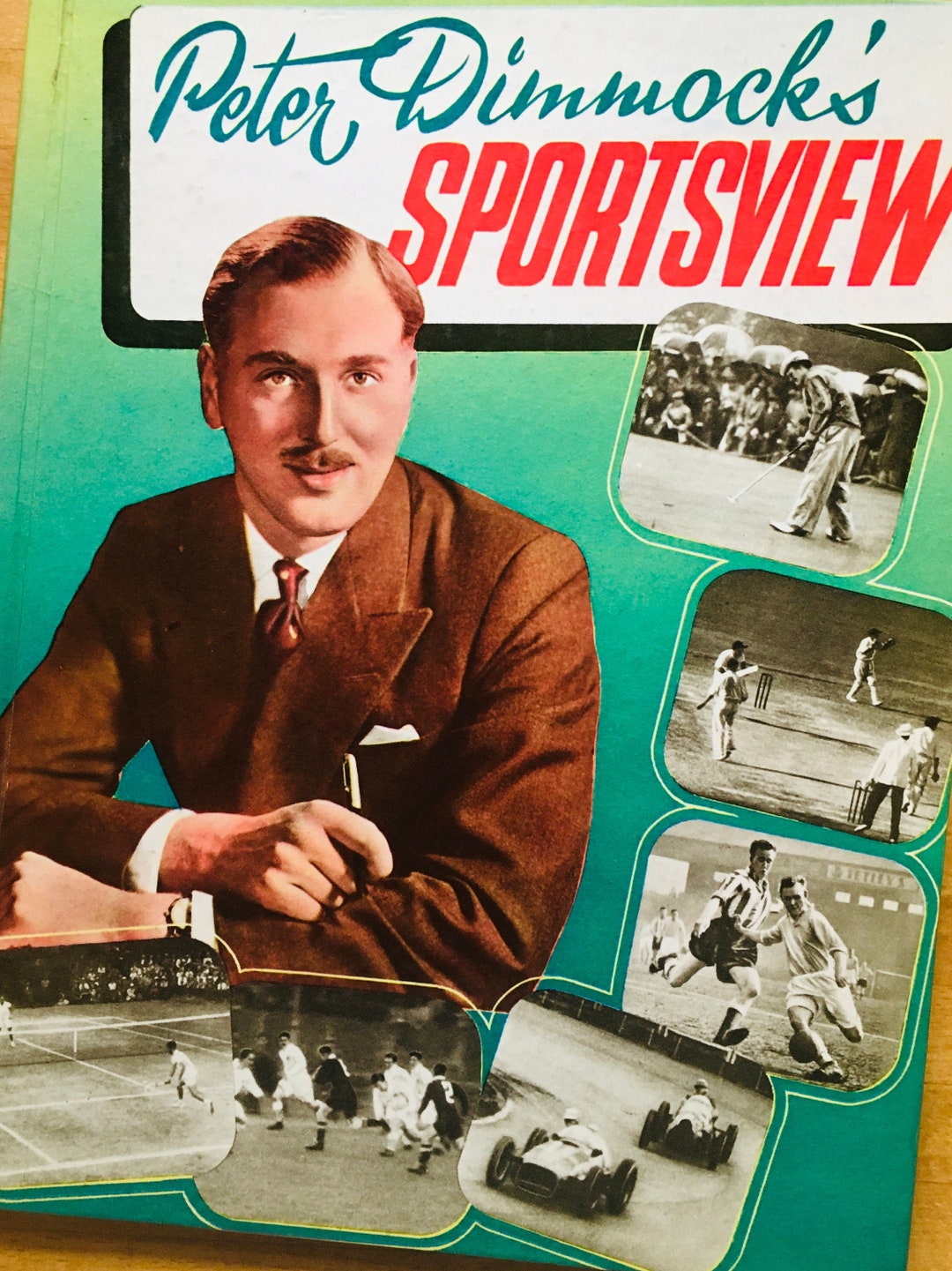 Peter Dimmock's Sportsview Book From 1955 - Etsy