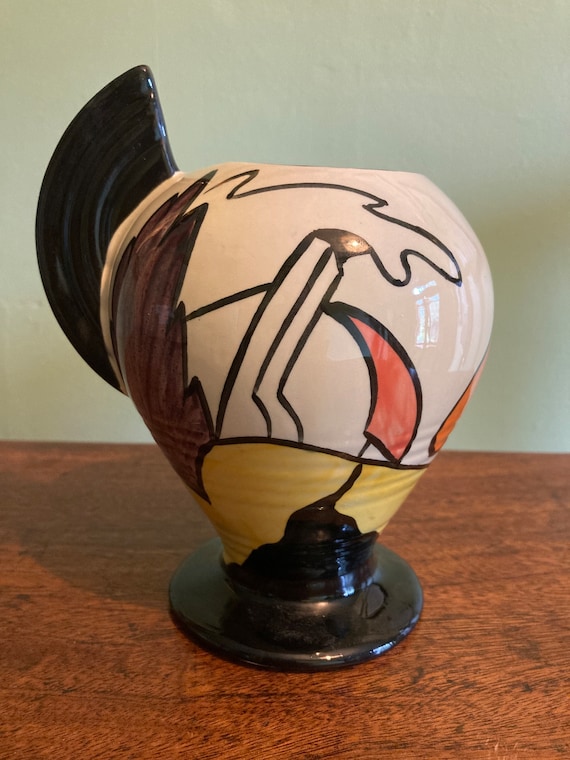 Lorna Bailey Collectable House and Path Vase - Etsy