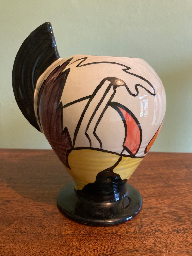 Lorna Bailey Collectable House and Path Vase - Etsy