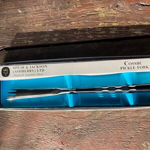 Cosmic Pickle Fork, Ashberry for Spear and Jackson, Made in Sheffield ...