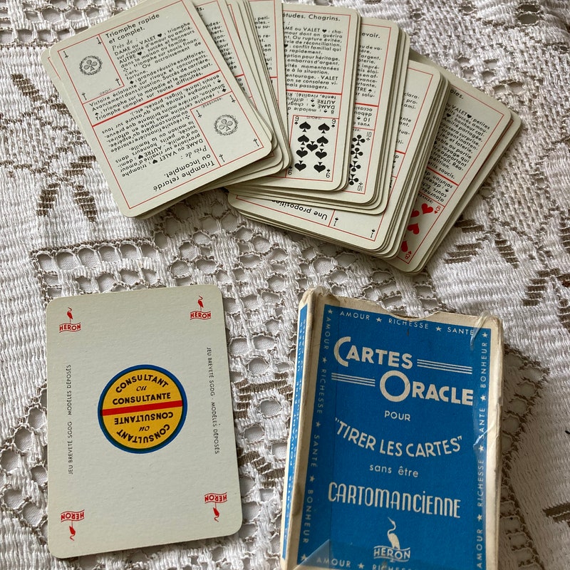 Cartomancy Deck - Etsy