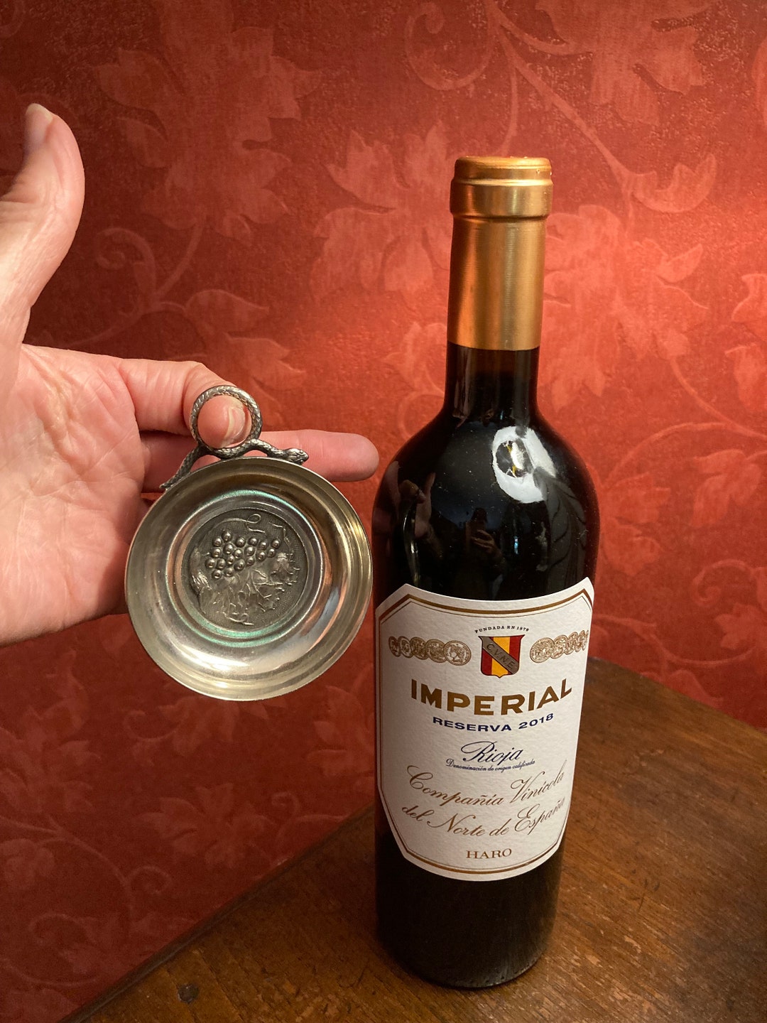 Wine Tasting Cup, Tastevin, Sommeliers Cup - Etsy