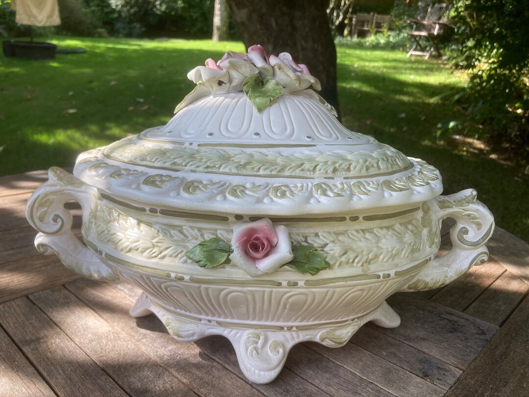 Vintage French Soupiere With Lid. - Etsy