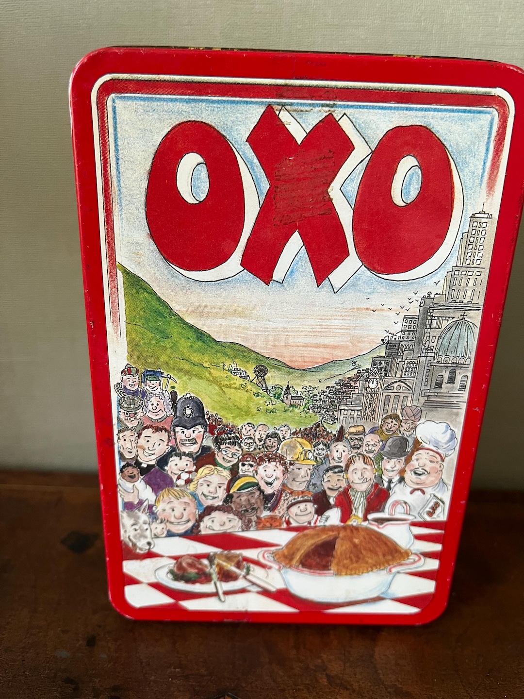 Vintage Oxo Tin, 1990's Oxo Tin, Oxo Design Awards 1990, Cooks Gift ...