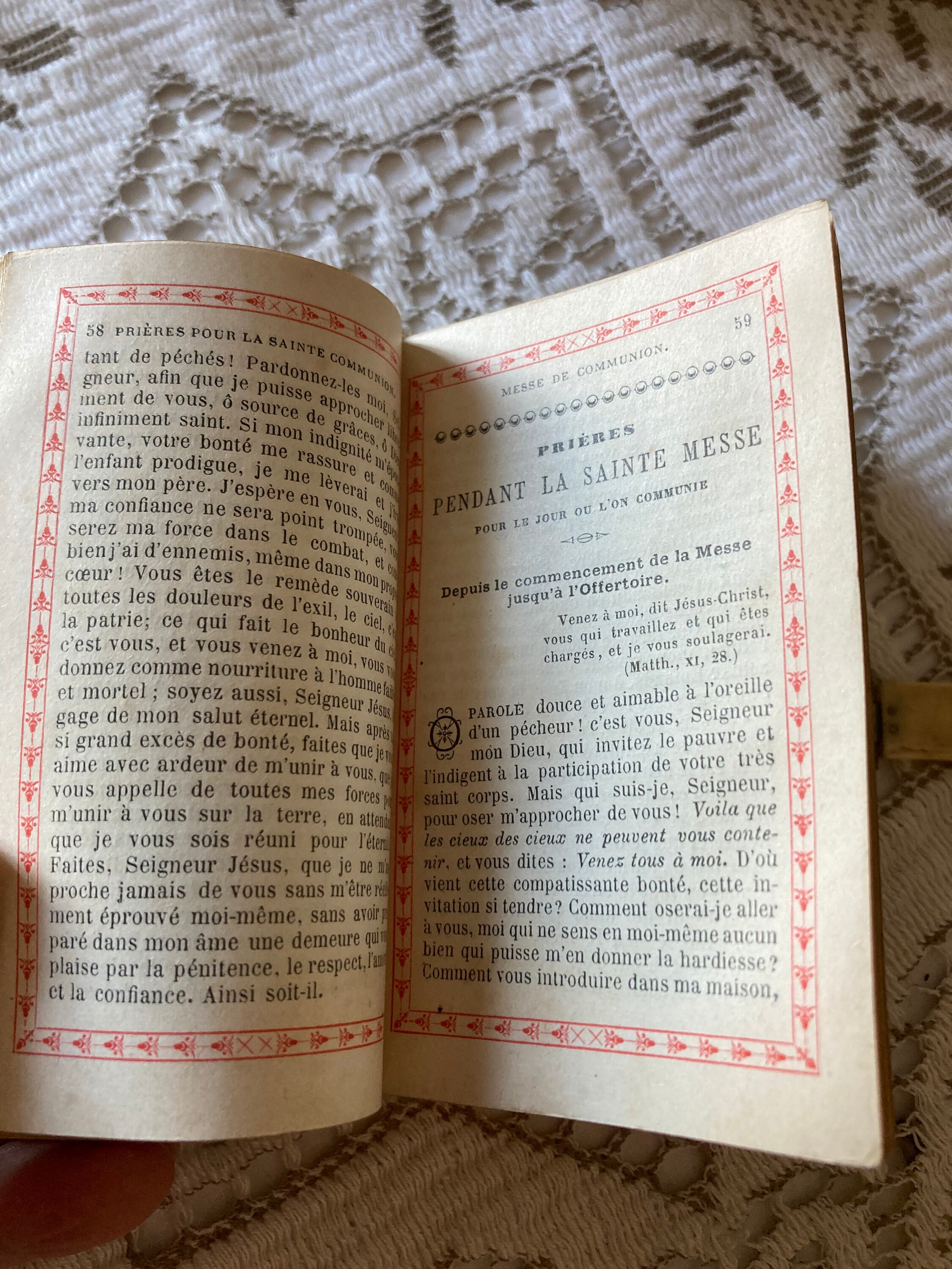 A Rare Find, This Late 18th Century French Sunday Missal, Presented in ...