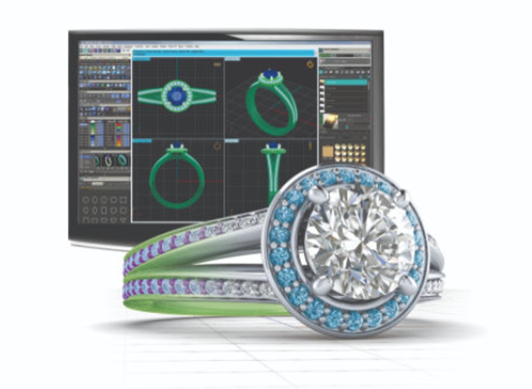 Custom Designed Jewelry 3D CAD Design Jewelry Custom Jewelry - Etsy