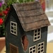 Clay Creations/blue Clay House/clay Light/decor House/sculpture/airdry ...