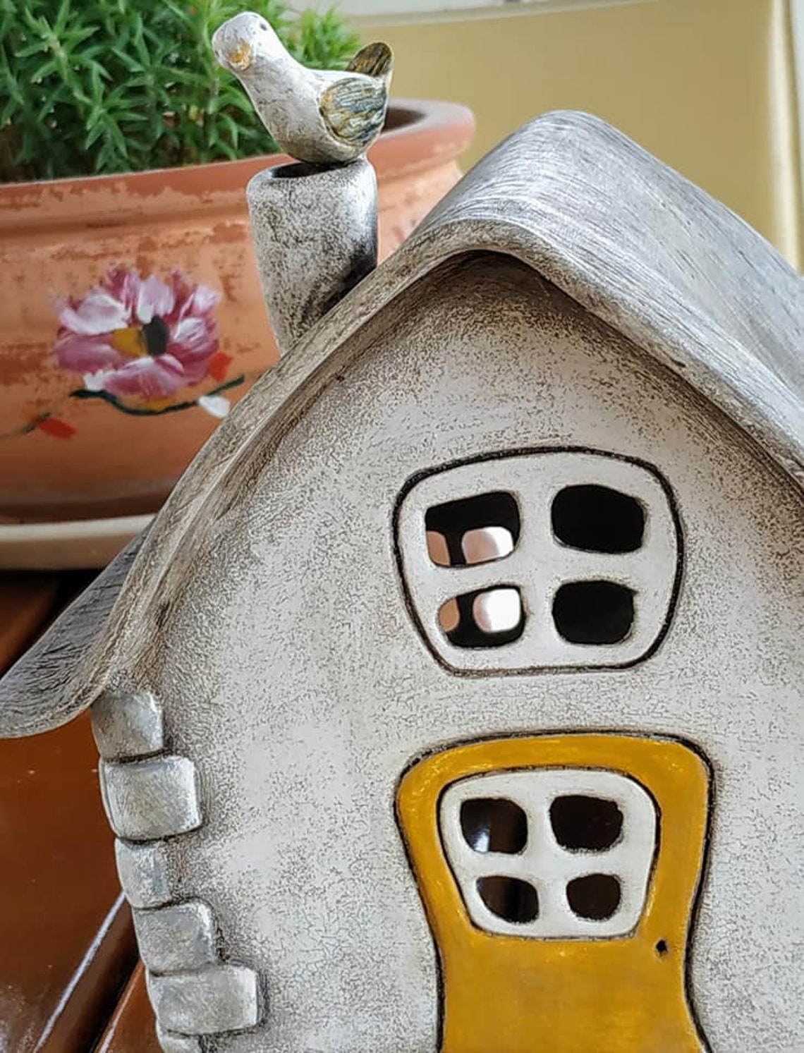 Handmade Clay House/decor Home/house Sculpture/air Dry Clay/handmade ...