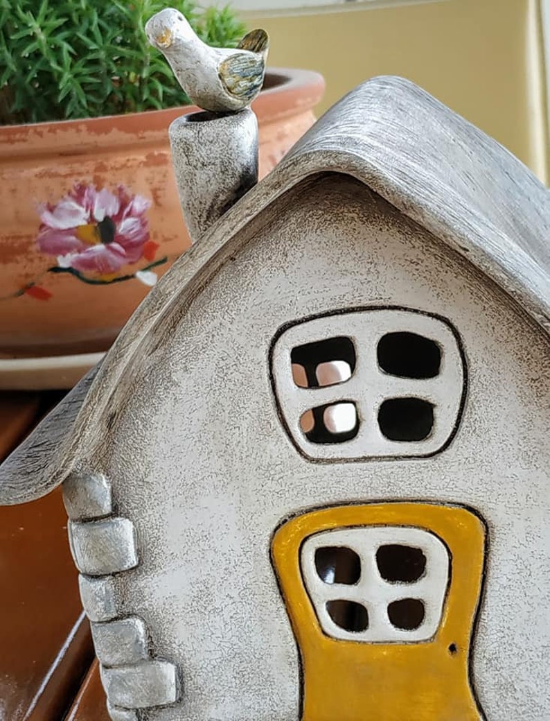 Handmade Clay House/decor Home/house Sculpture/air Dry Clay/handmade ...