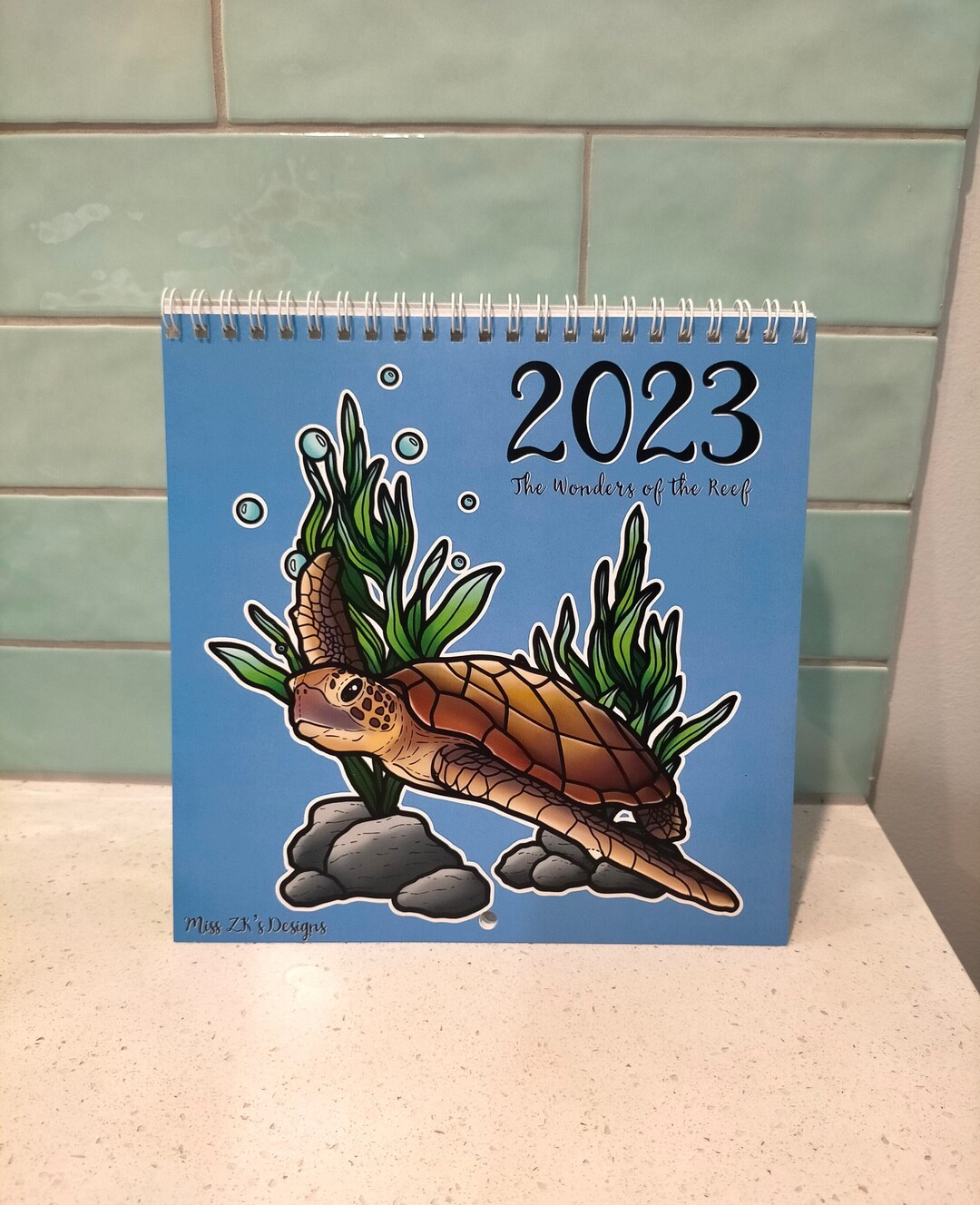 2023 Calendar the Wonders of the Reef by Misszkssdesigns - Etsy