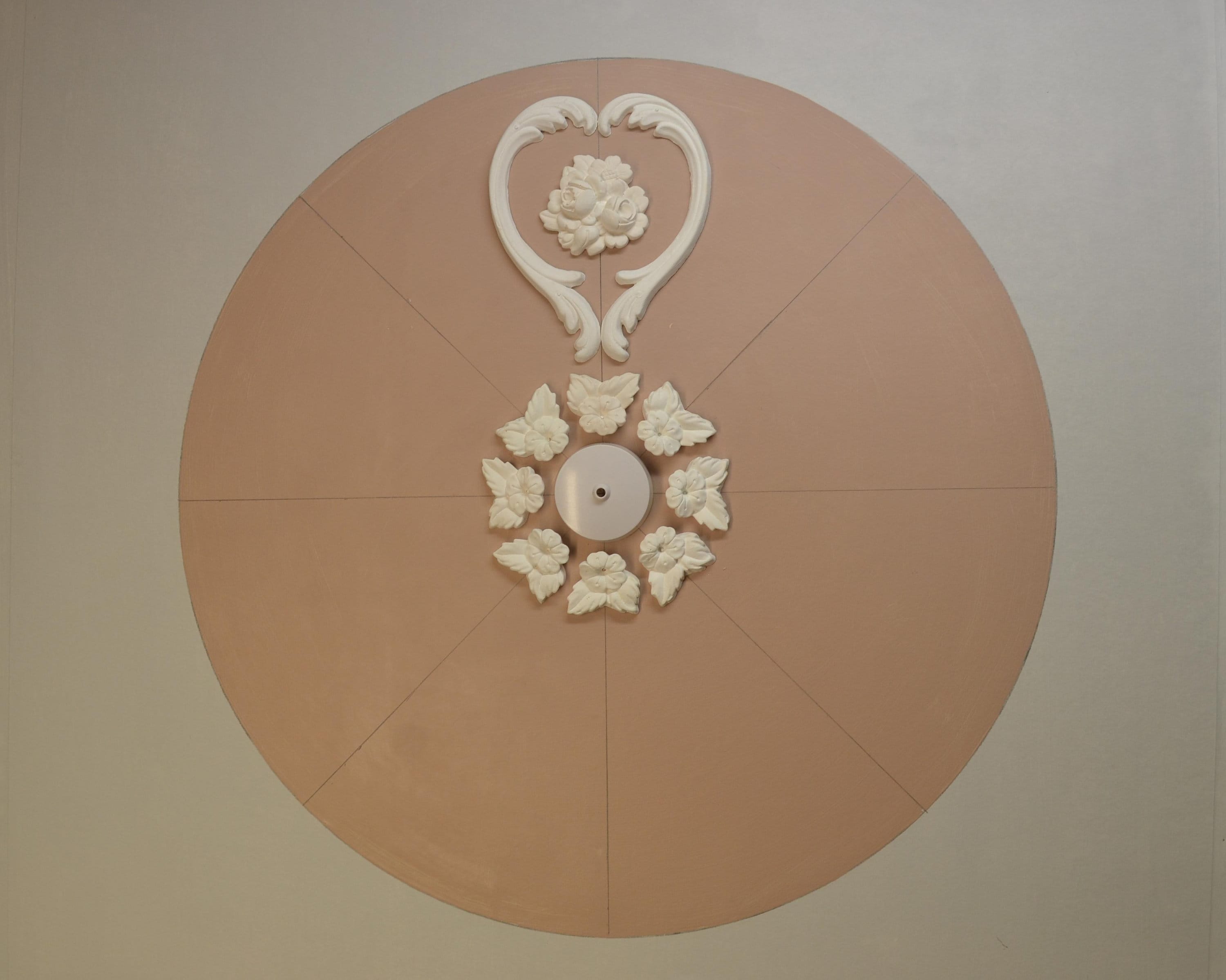 Plaster Ceiling Rose, Home Decor, Victorian Style - Etsy