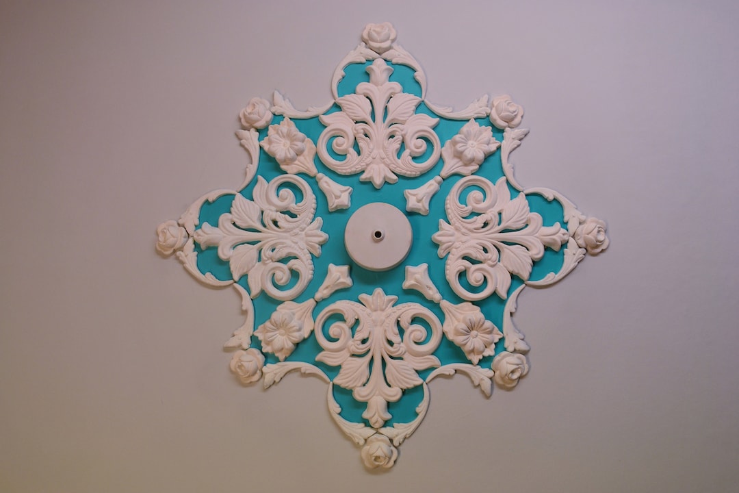 Plaster Ceiling Rose, Home Decor, Victorian Style - Etsy UK