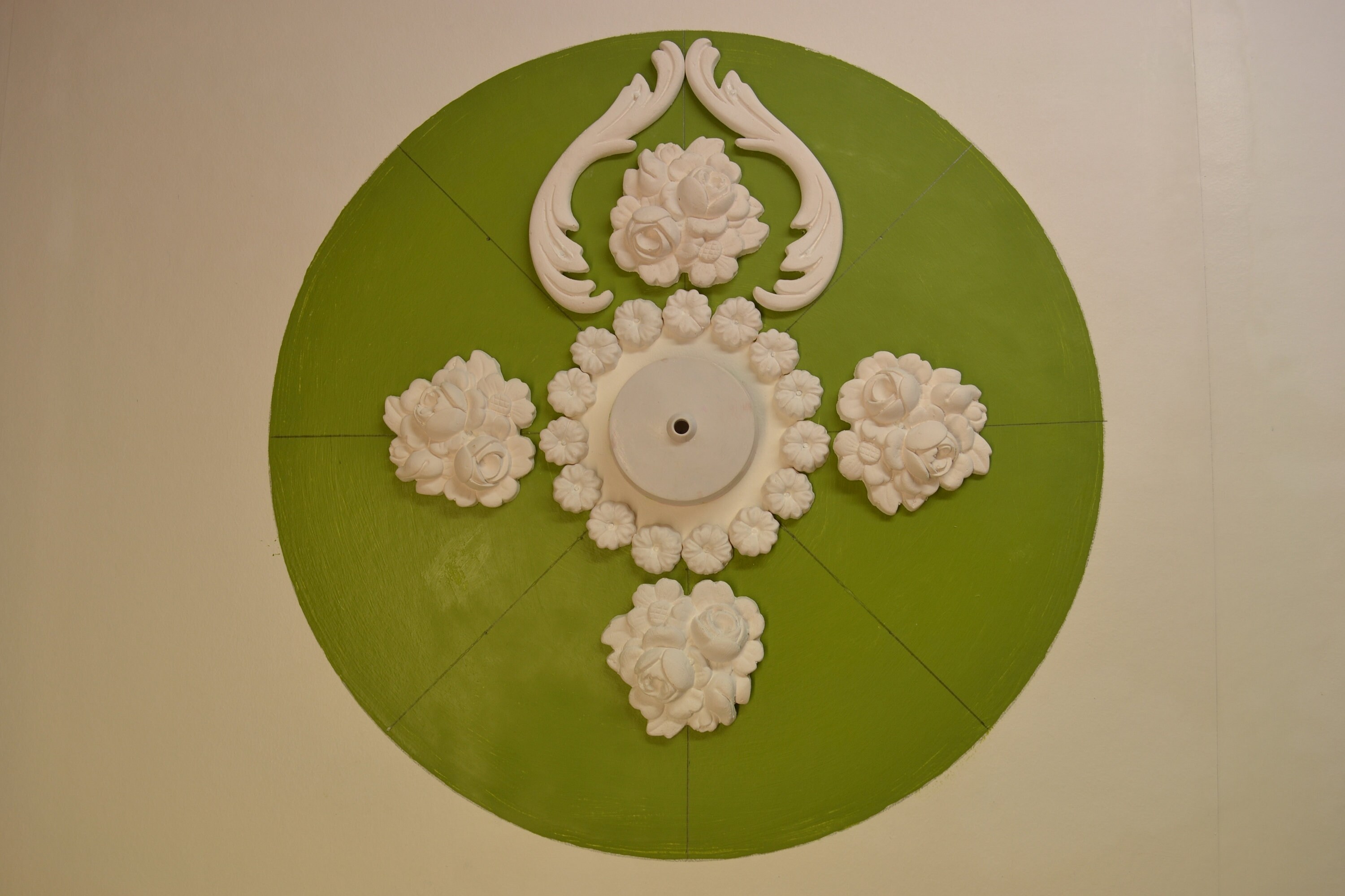 Plaster Ceiling Rose, Home Decor, Victorian Style - Etsy
