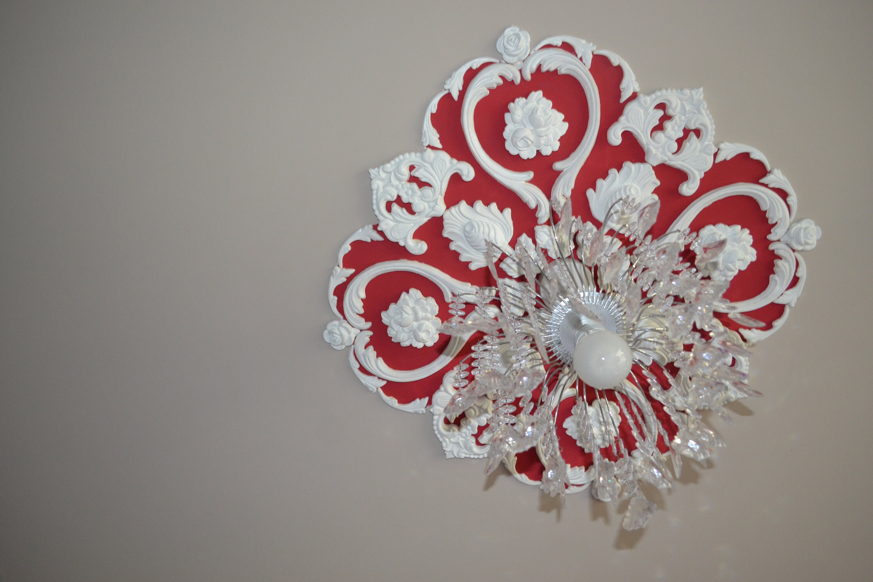 Plaster Ceiling Rose, Home Decor, Victorian Style - Etsy