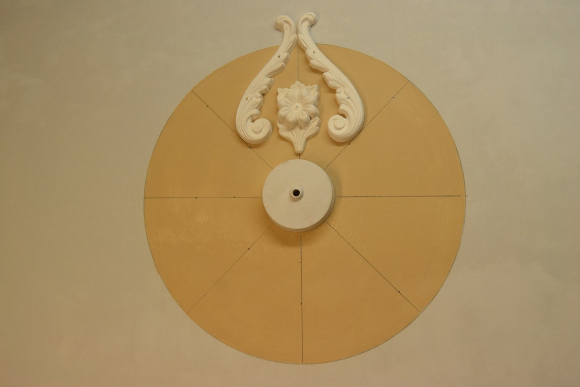 Plaster Ceiling Rose Home Decor Victorian Style - Etsy