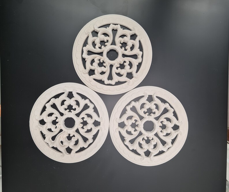 2 Piezas, Diseño de Yeso Decorativo Pintable, Art&Craft - Etsy México
