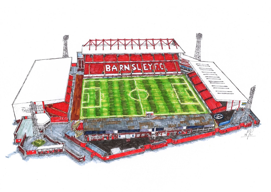 Oakwell Limited Edition Colour Print - Etsy UK