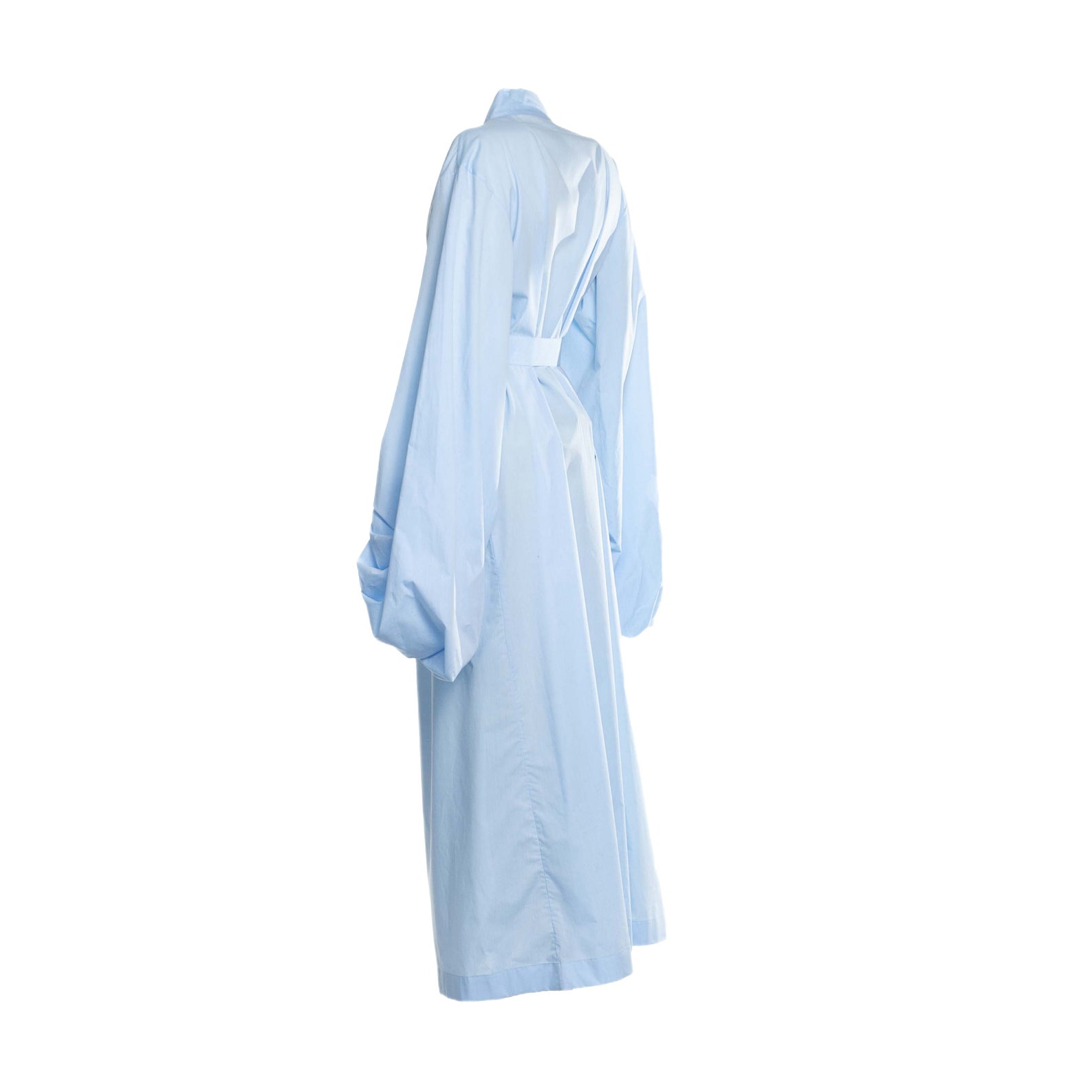 SKY BLUE ROBE, Elegant Robe, Long Robe, Sophisticated Robe, Maxi Lounge ...