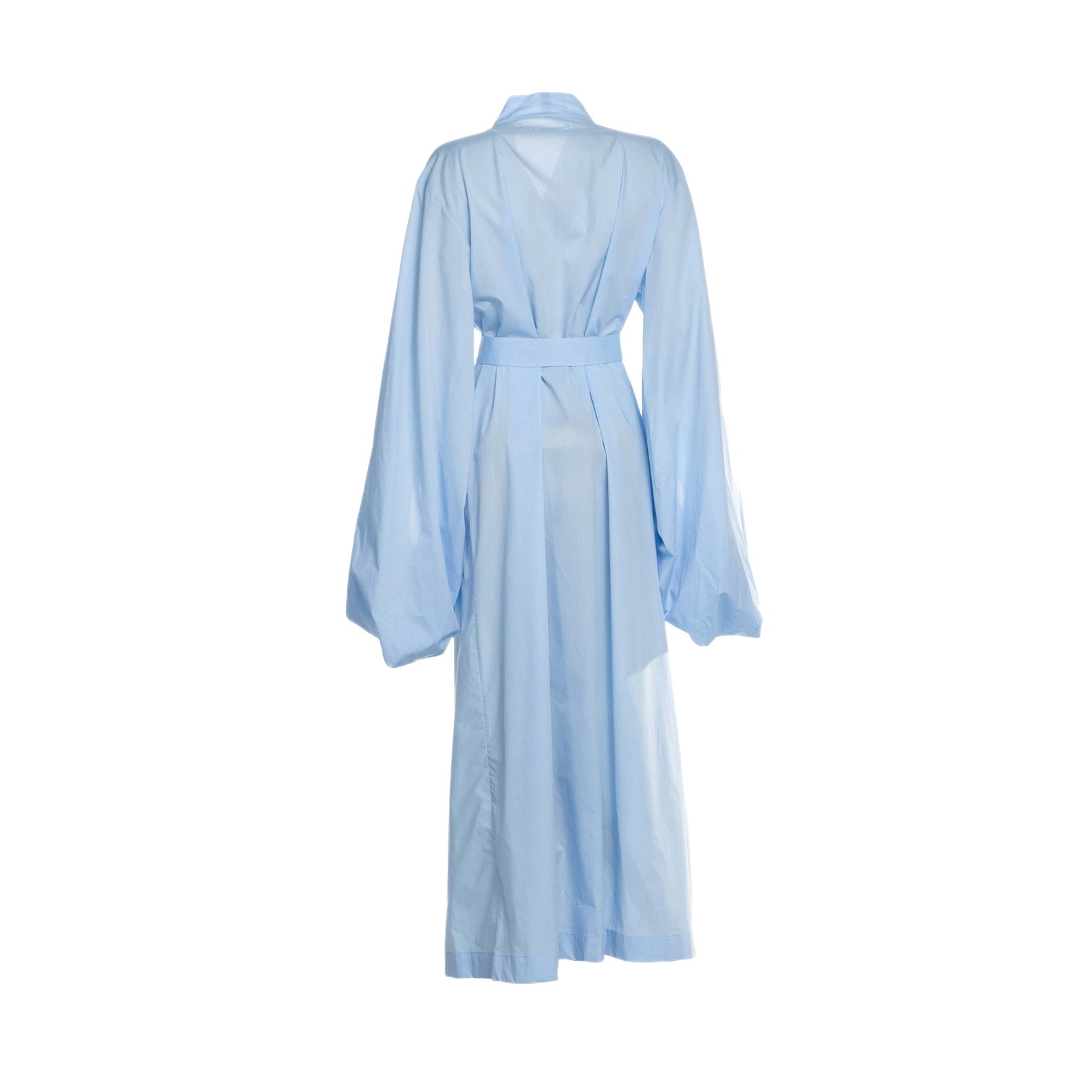 SKY BLUE ROBE, Elegant Robe, Long Robe, Sophisticated Robe, Maxi Lounge ...