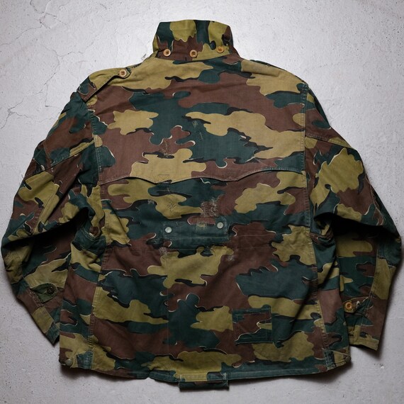 Belgian Army 1960’s Paratrooper Jigsaw Camo Smock Jac… - Gem